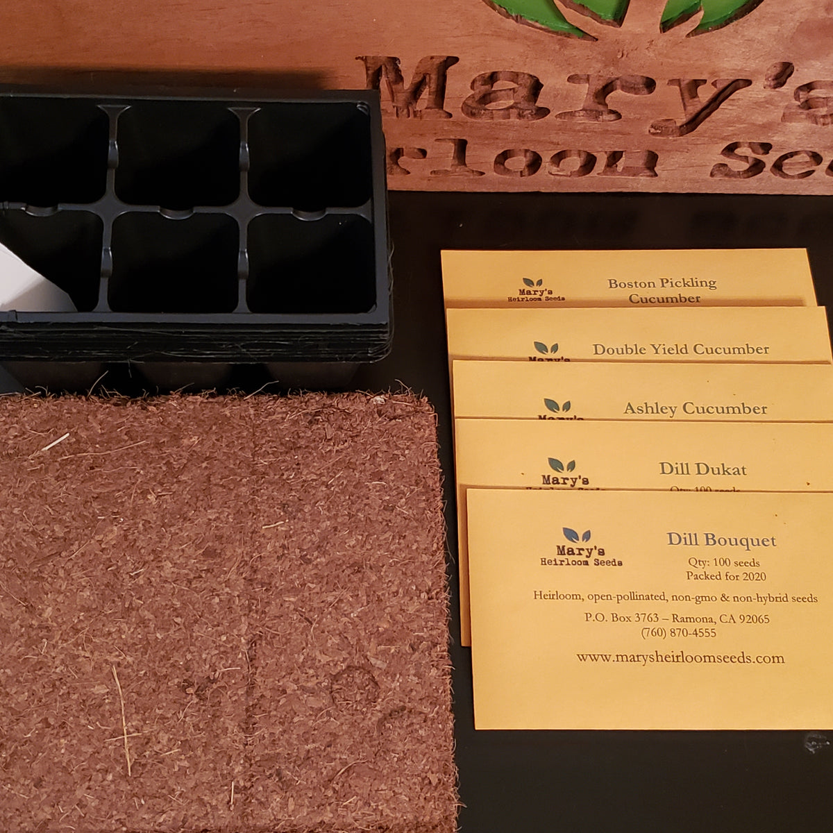 Pickle Garden Starter Kit – Mary's Heirloom Seeds