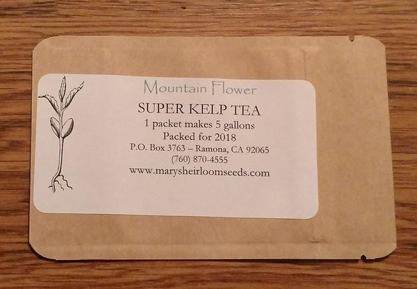 Mountain Flower - Super Kelp – Mary's Heirloom Seeds